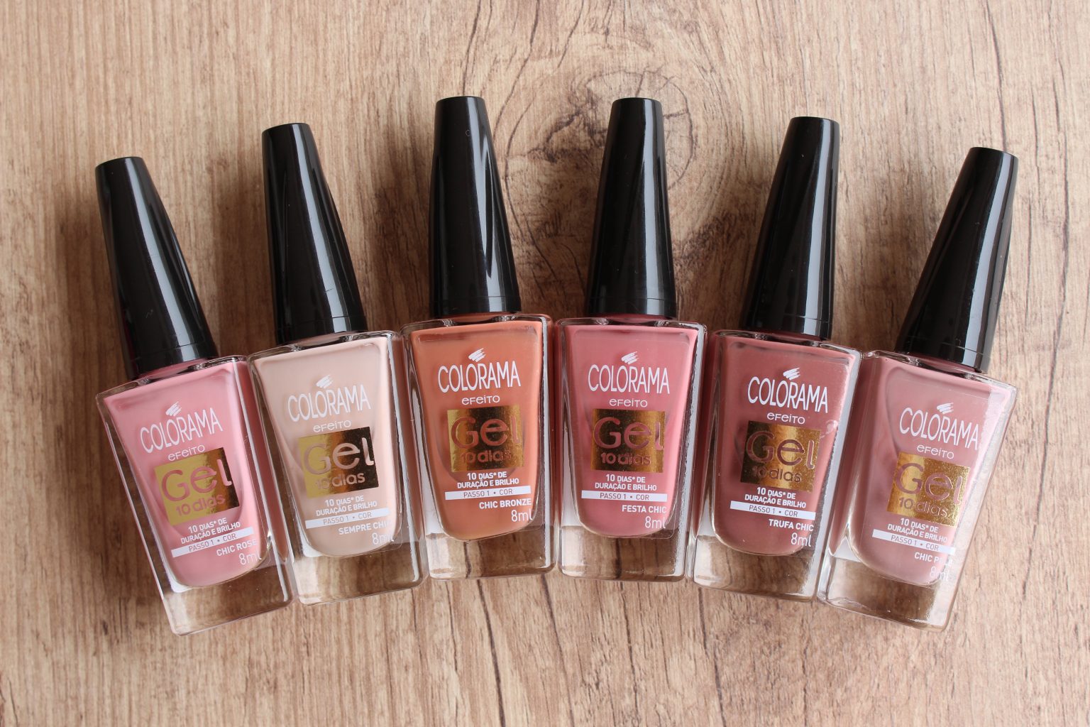 Coleção Colorama Efeito Gel Chic Pele!